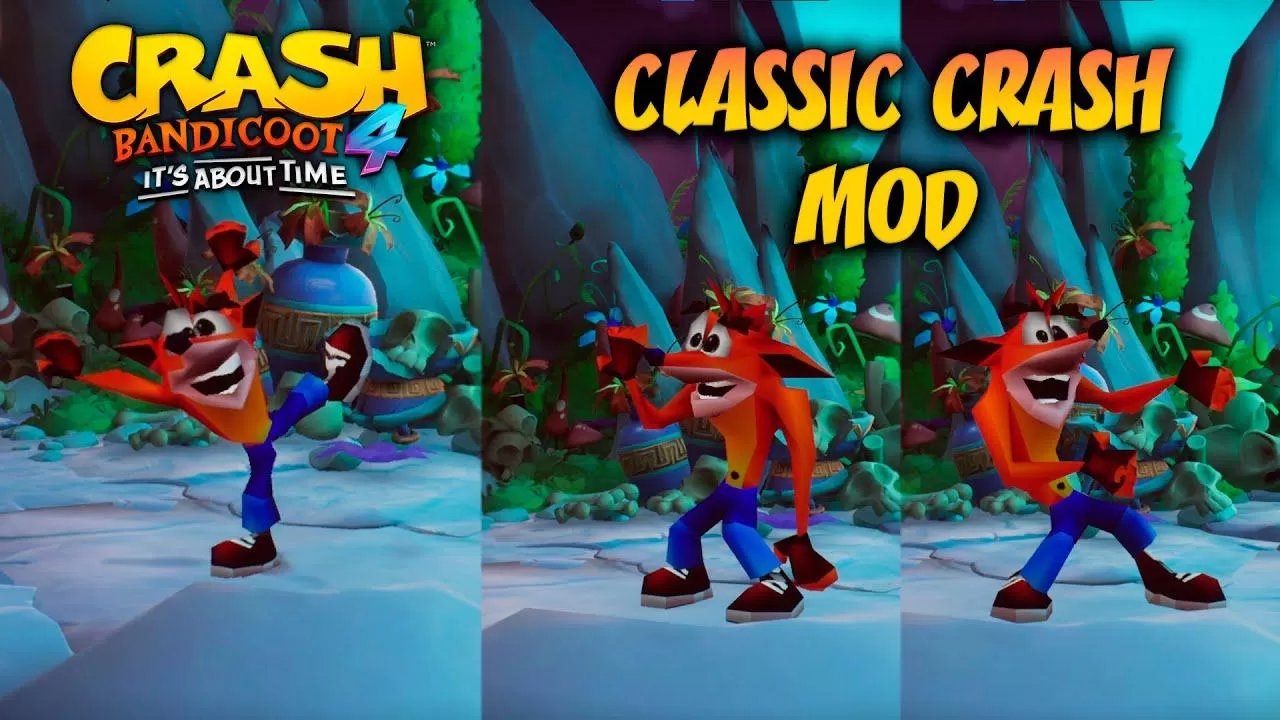 Mod Crash 4: il modello PS1 di Crash totalmente giocabile! - Crash ...